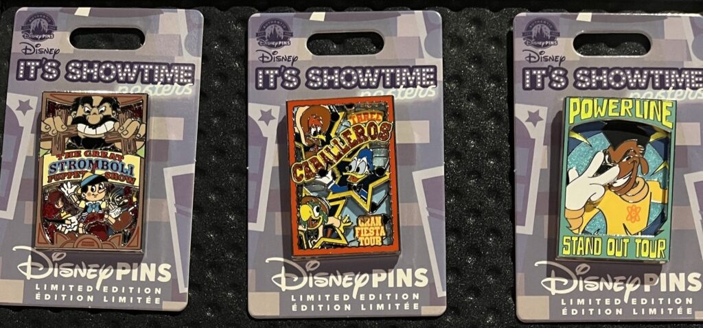 It's Showtime Posters Monthly Pin Series at Disneyland & Walt Disney ...