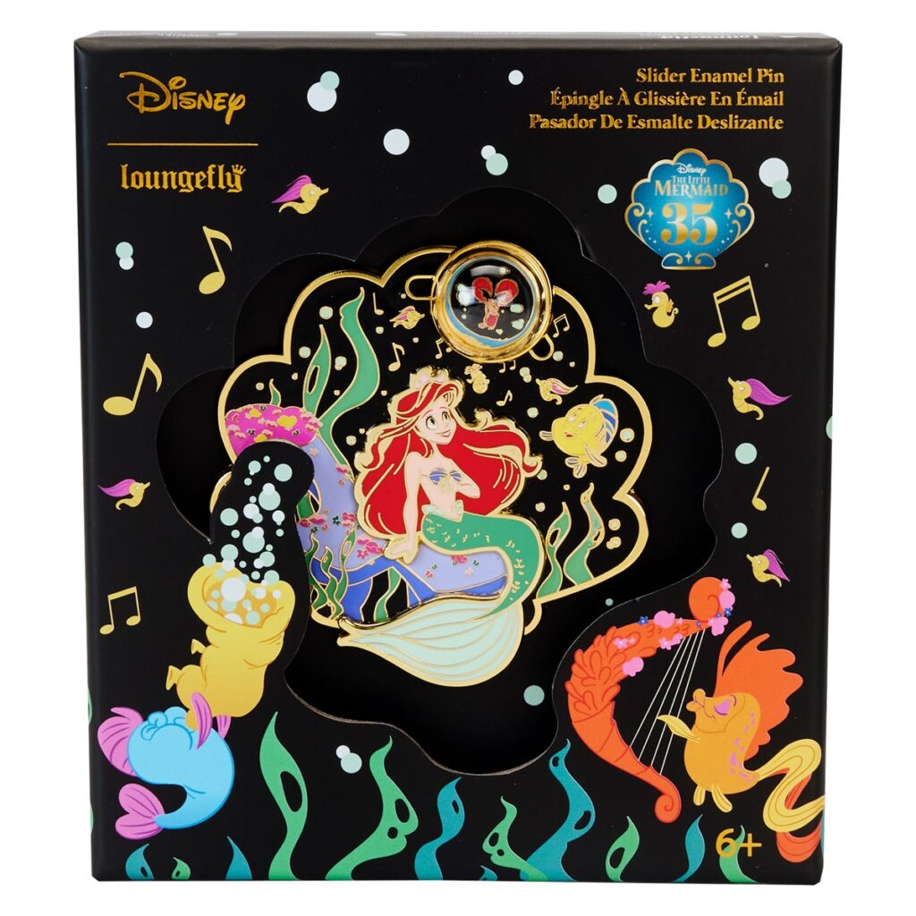 Loungefly The Little Mermaid 35th Anniversary Pins | Disney Mouseketeer