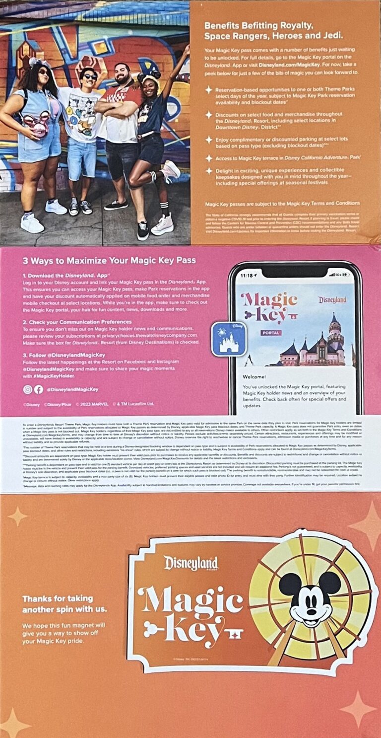 Disneyland Magic Key Magnet | Disney Mouseketeer