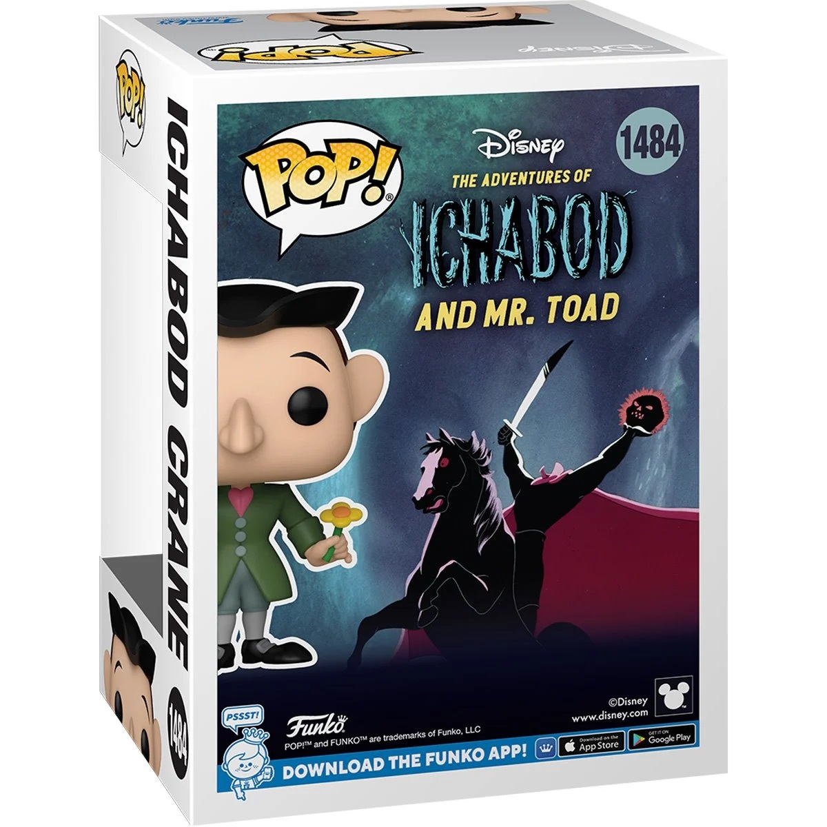 The Adventures of Ichabod and Mr. Toad Funko POP! Vinyl Figures ...