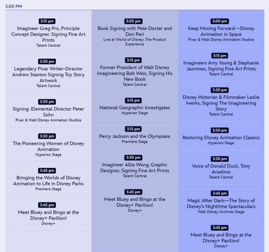 D23: The Ultimate Disney Fan Event Schedule | Disney Mouseketeer