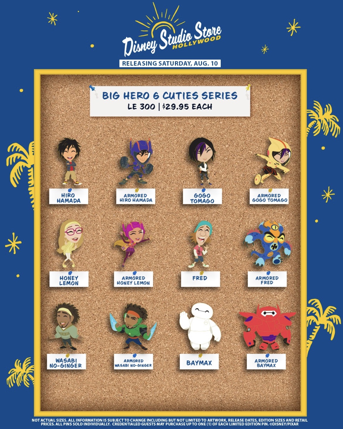 Disney Studio Store Hollywood D23 Saturday Pin Releases | Disney ...