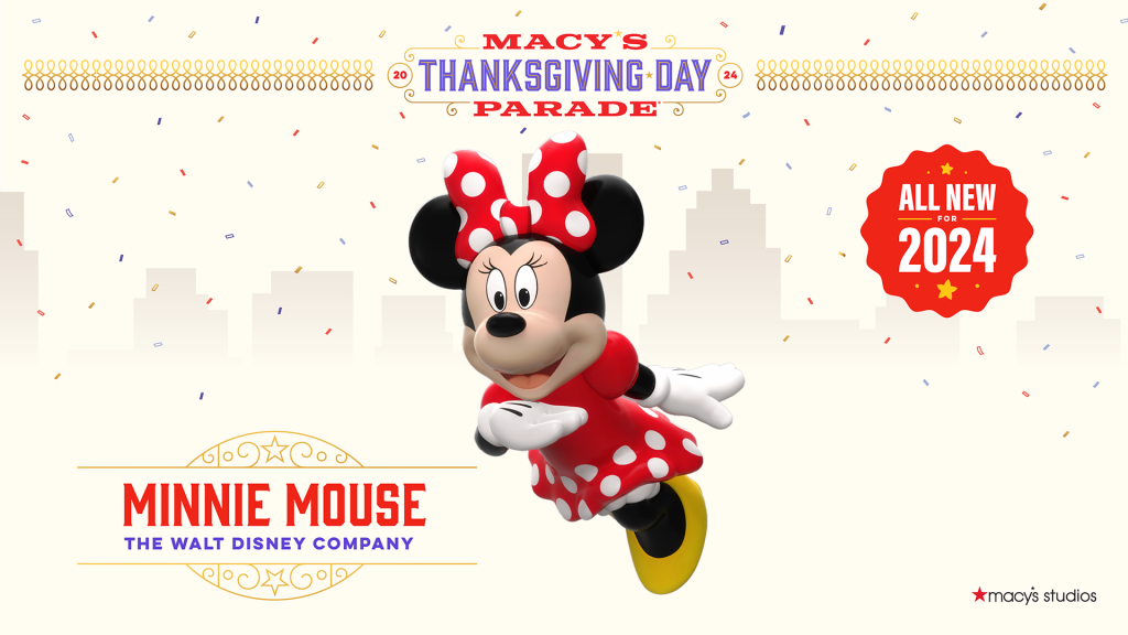Minnie Mouse Balloon Debut in Macy’s Thanksgiving Day Parade | Disney ...