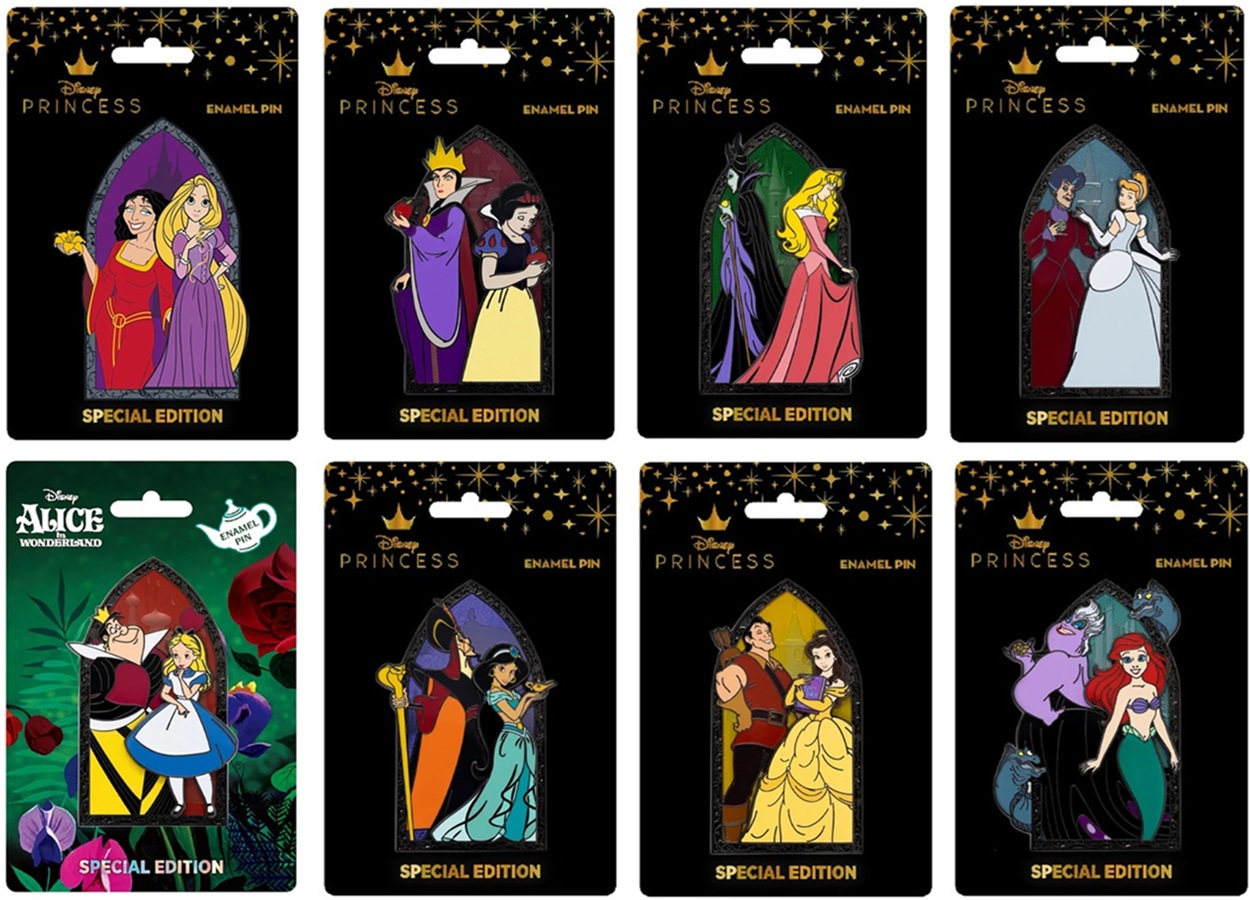 Disney Disney Good Vs. Evil Pins Series at Pink a la Mode | Disney ...