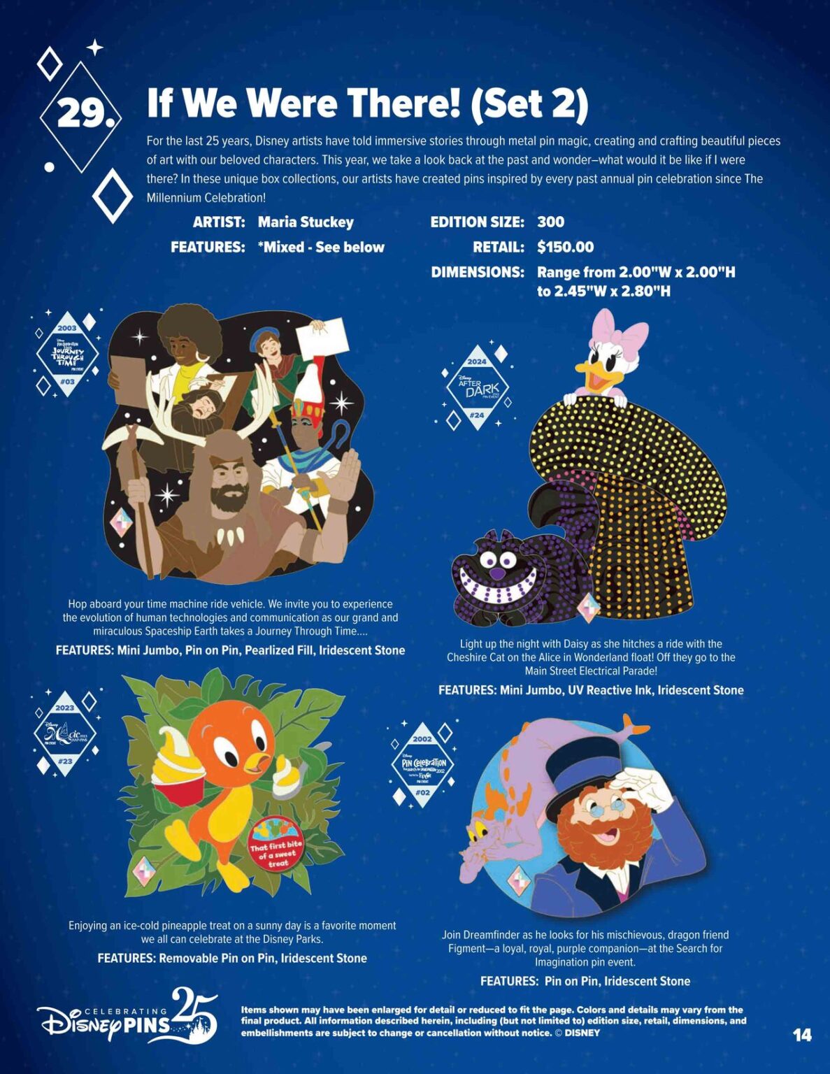 Celebrating 25 Years of Disney Pins Trading Event Product Catalog ...
