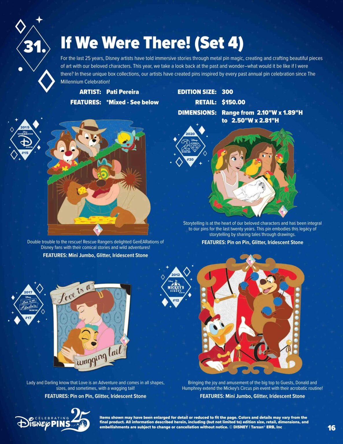 Celebrating 25 Years of Disney Pins Trading Event Product Catalog ...