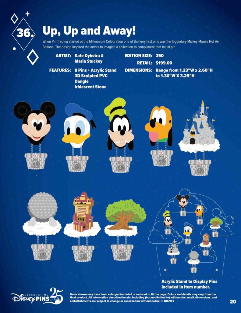 Celebrating 25 Years of Disney Pins Trading Event Product Catalog ...