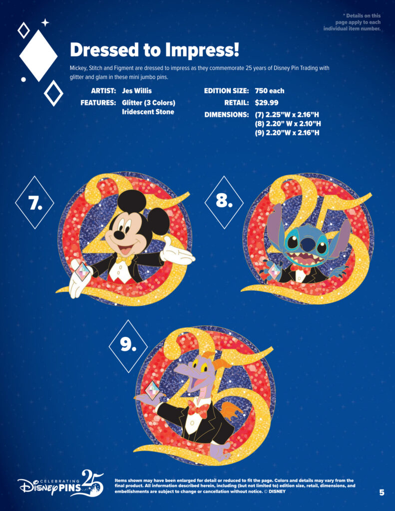 Celebrating 25 Years of Disney Pins Trading Event Product Catalog ...