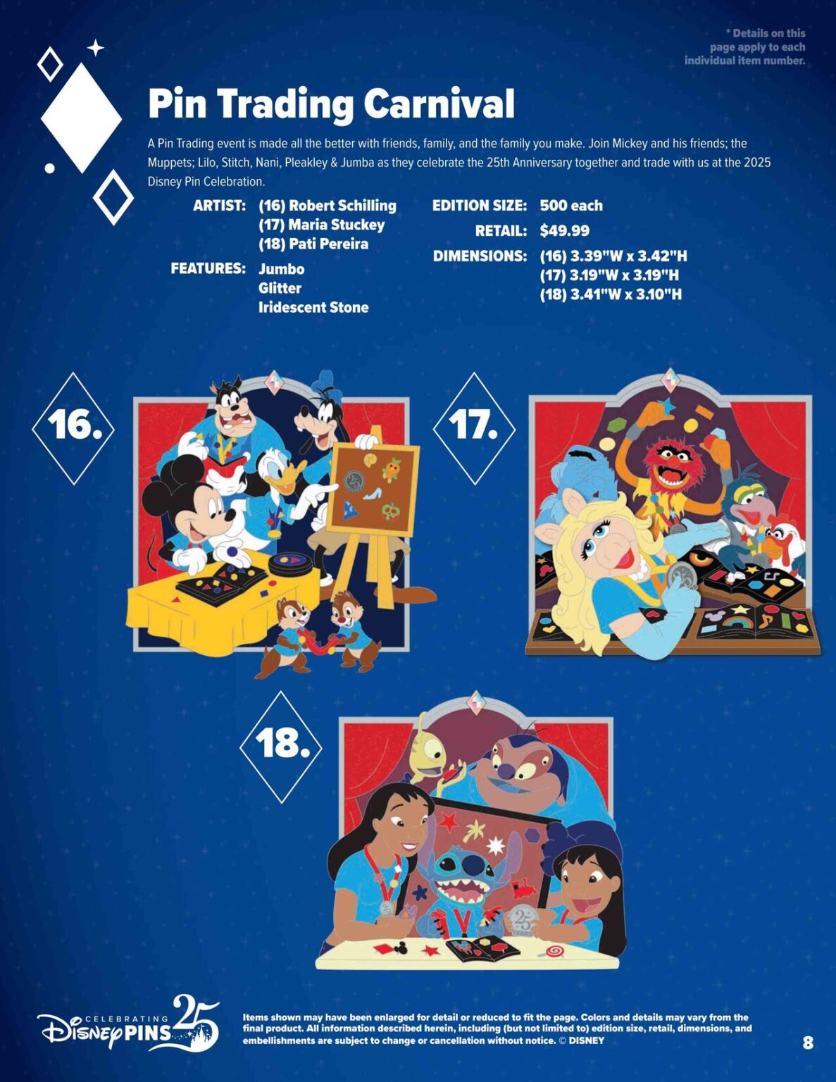 Celebrating 25 Years of Disney Pins Trading Event Product Catalog ...