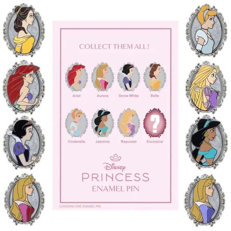 Disney Princess & Villains Cameo Mystery Pins | Disney Mouseketeer