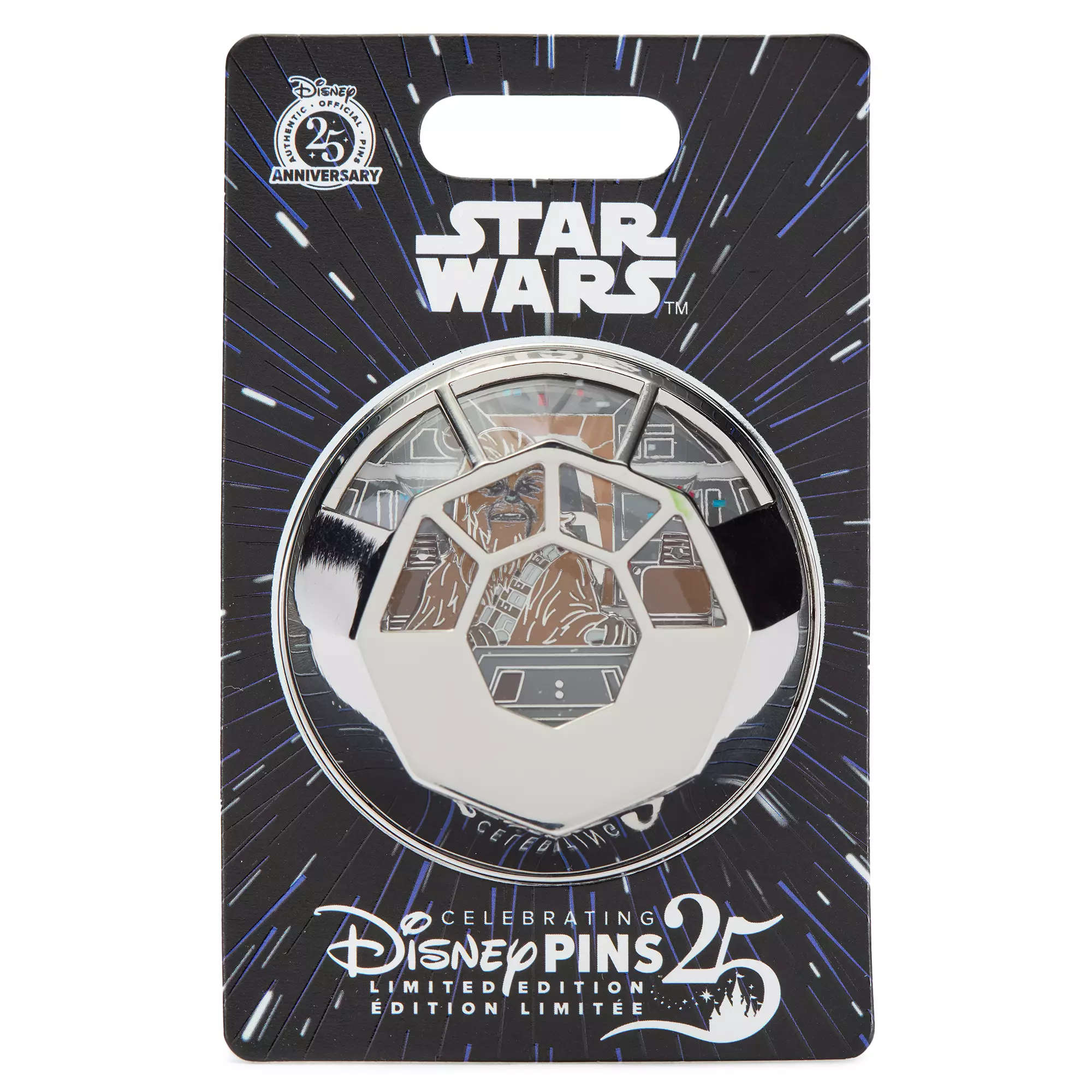 Star Wars Chewbacca Millennium Falcon Jumbo 3D Pin | Disney Mouseketeer