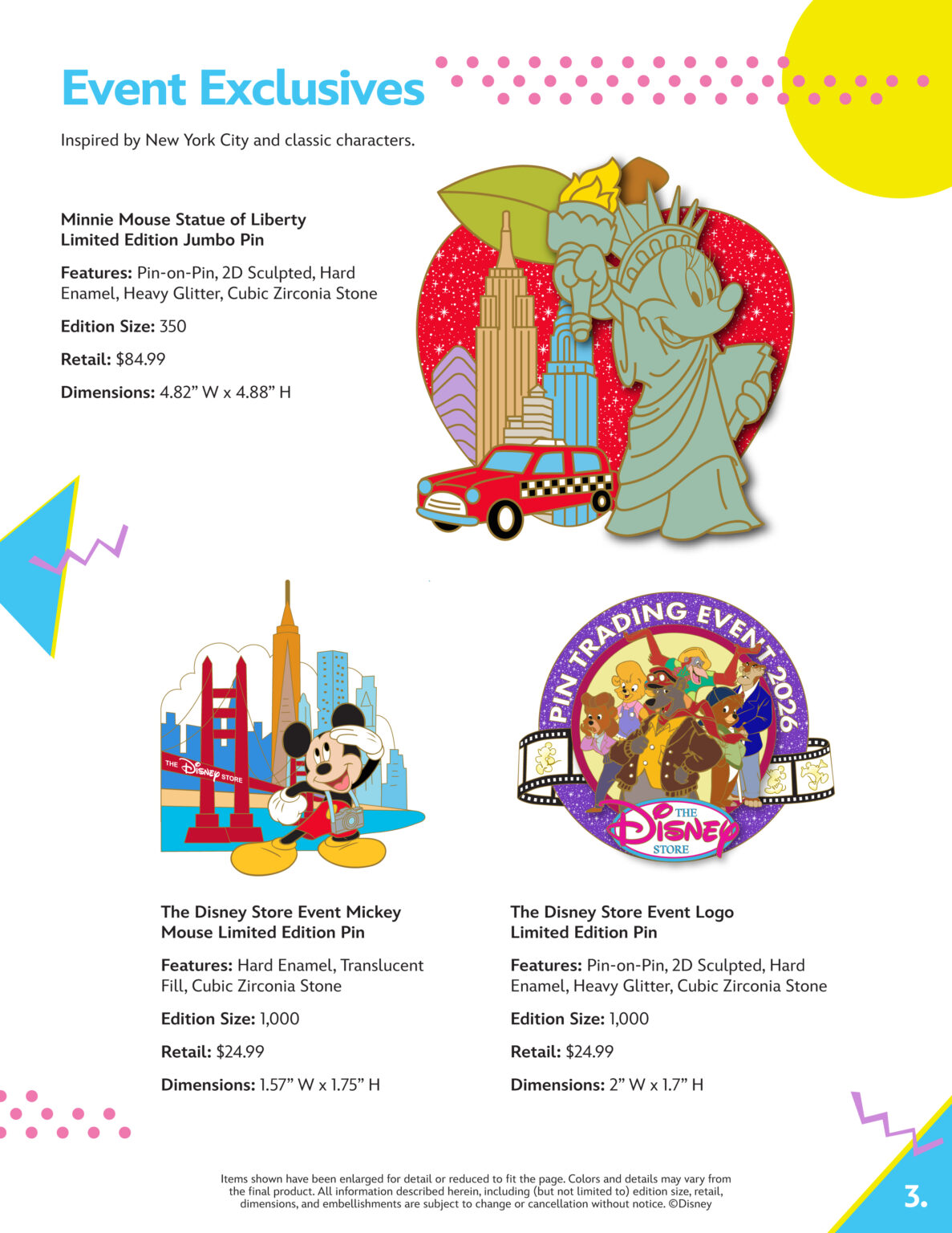 The Disney Store in Times Square Pin Trading Event coming in March ...