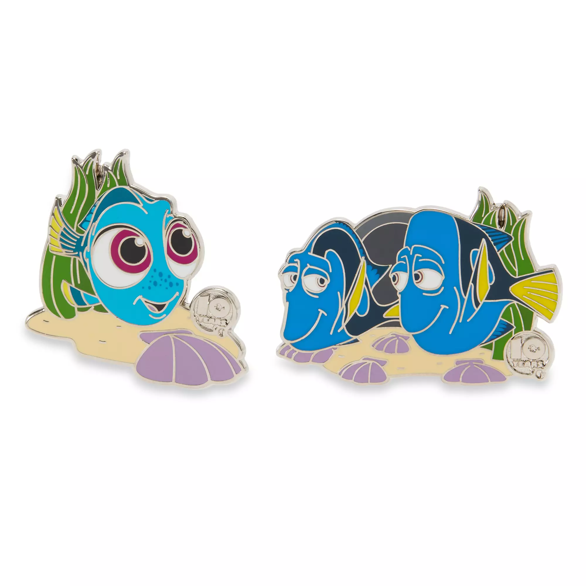Finding Dory 10th Anniversary Pin Set at Disney Store | Disney Mouseketeer